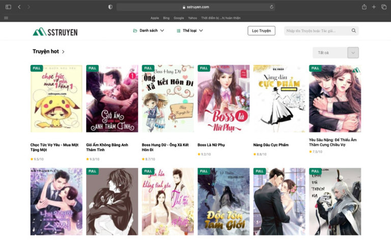 Top 20+ Trang Web đọc Truyện Tranh Ngôn Tình Hay