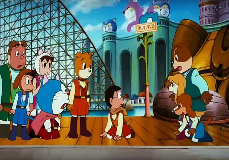 Review Doraemon Movie 25: Nobita Ở Vương Quốc Chó Mèo