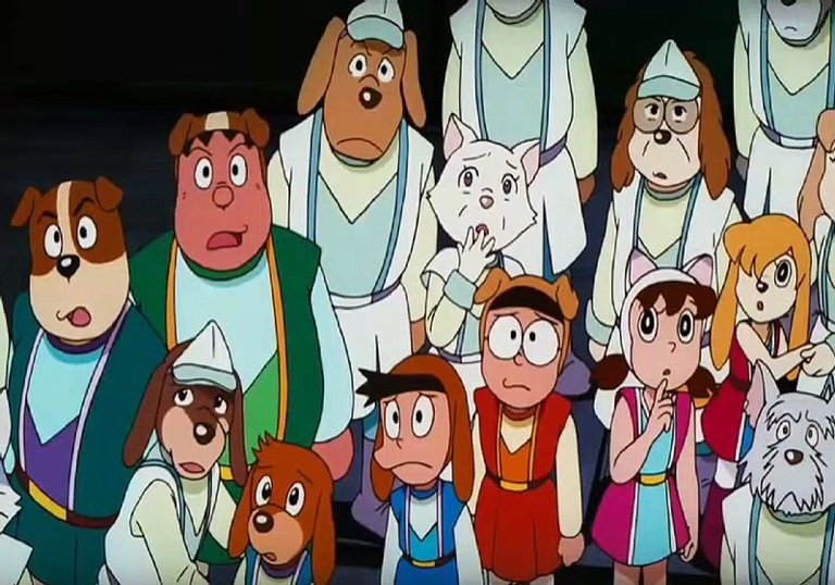 Review Doraemon Movie 25: Nobita Ở Vương Quốc Chó Mèo