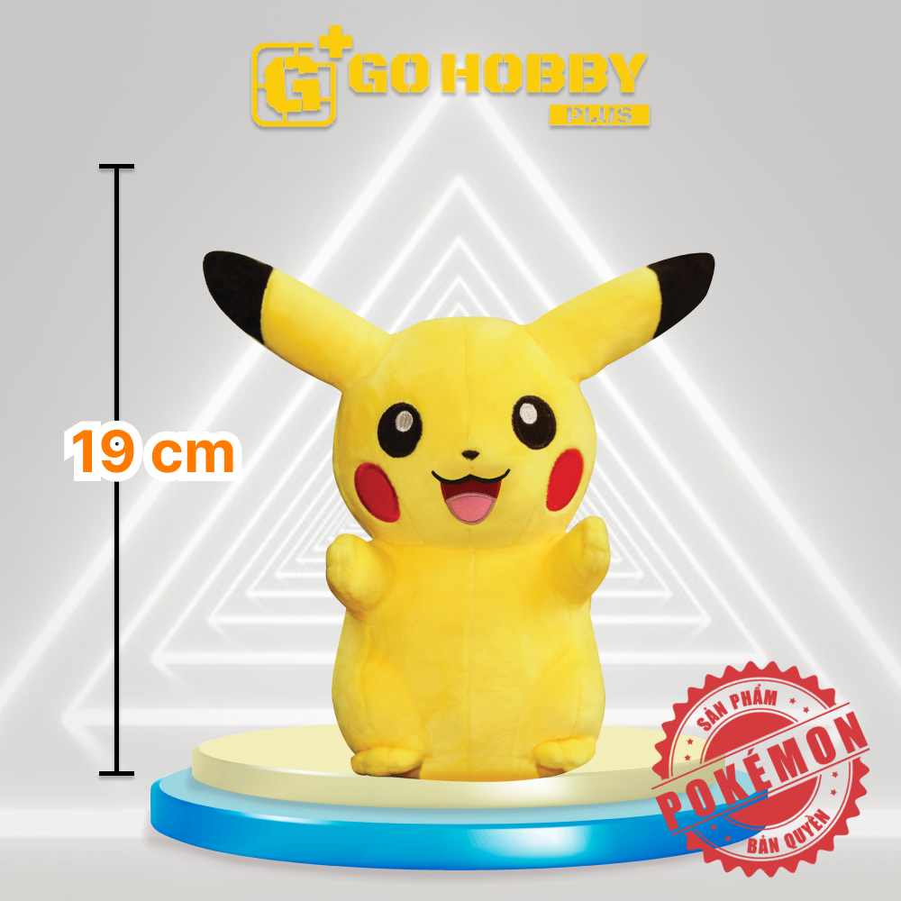 POKÉMON | Thú bông Pikachu 19cm - 8936121780076 - POPS Shop